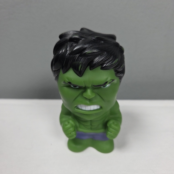Marvel | Toys | 208 Rubber Squeeze Toy Marvel Hulk Action Figure 4 Tall ...
